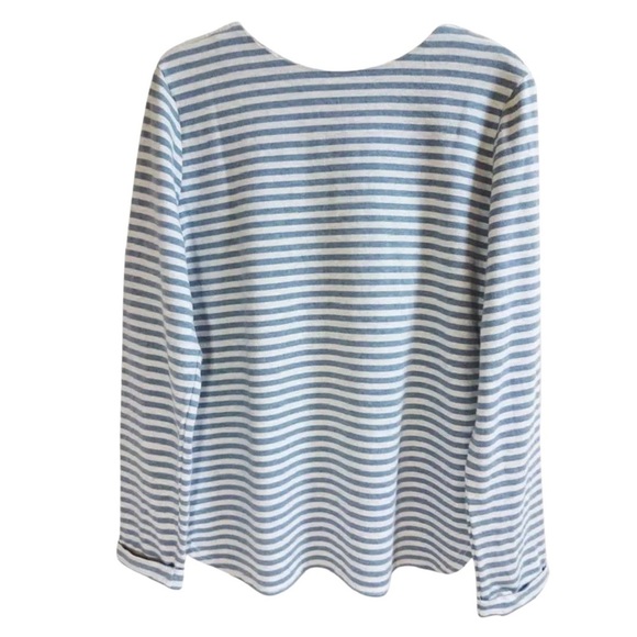 Anthropologie | Tops | 98 Anthropologie First Mate Top Large 1 12 Blue ...